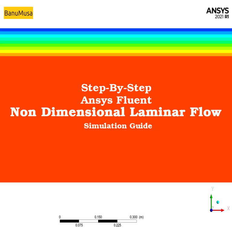 Step By Step Ansys Fluent Non Dimensional Laminar Flow Simulation Guide