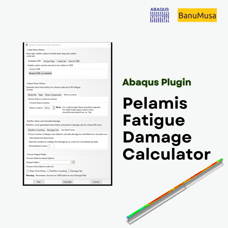 Pelamis Fatigue Damage Calculator Plugin for Abaqus | FEA & CFD ...