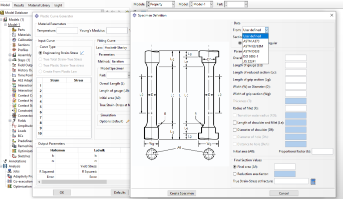 Plastic Curve Generator Plugin for Abaqus | FEA & CFD Consultancy ...